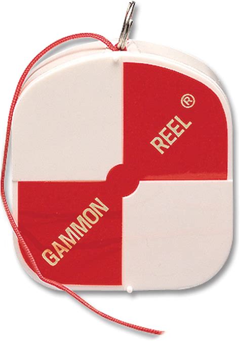 Gammon Reel 12 White And Orange Flo Red For Plumb Bob Surveying Gammon Reel 12 White And Orange Flo Red For Plumb Bob Surveying