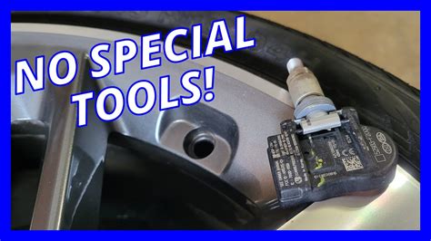How To Replace A TPMS Sensor On Your Tire YouTube