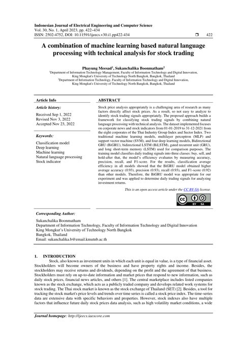 pdf a combination of machine learning based natural language