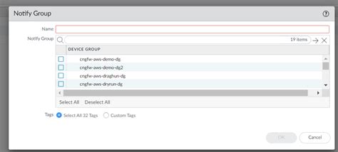 Configure Tag Based Policies