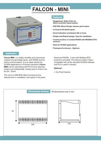Single Phase Analog Current 4 20ma Converter To Rs 485 Converter For