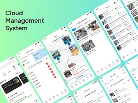 Cloud Management System Mobile App By Pew Nguyen On Dribbble