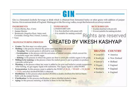 Alcoholic Beverages Pdf