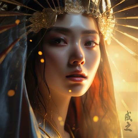 Artstation Amaterasu Japanese Sun Goddess Who Is The Ancestress Of
