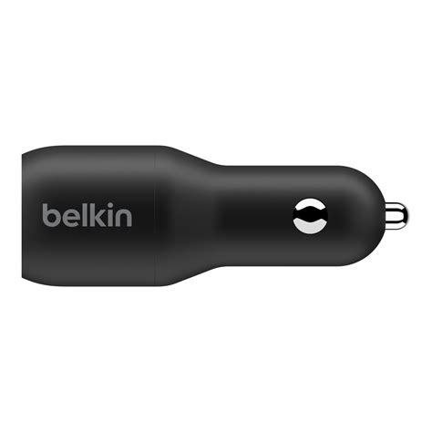 W Dual Usb C Pd Car Charger Belkin Us
