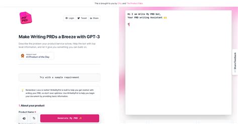 Write My Prd Tool Information And Alternatives Cloudbooklet