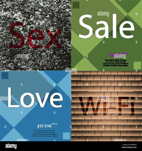 Set Of The Most Popular Web Design Icons On Abstract Background Stock
