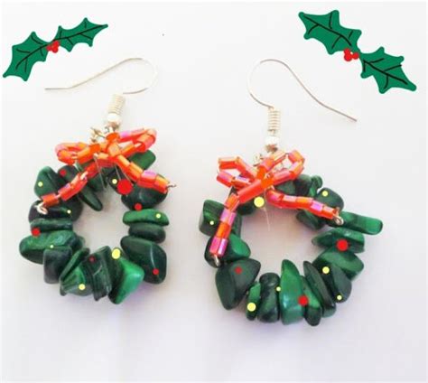 Creative Christmas Diy Festive Earrings — City Girl Network