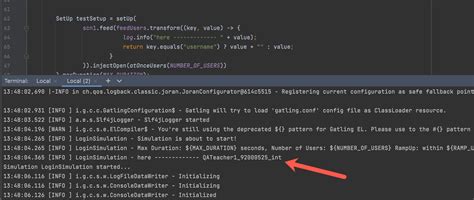 Failed To Execute No Attribute Named Username Is Defined Gatling