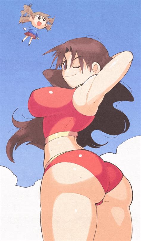 Mihama Chiyo And Tanizaki Yukari Azumanga Daioh Drawn By Inkerton Kun Danbooru