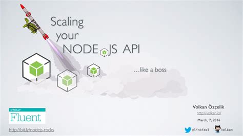 scaling your node js api like a boss speaker deck