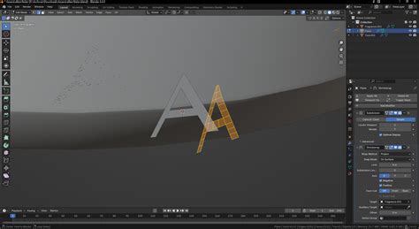 Shrinkwrap Behaves Weirdly Modeling Blender Artists Community