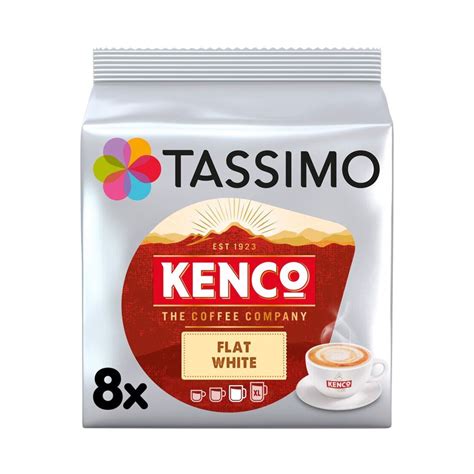 Kenco Flat White 16 Kapsler Til Tassimo