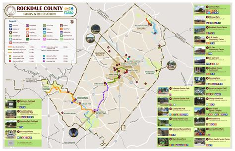 Parks And Trails Rockdale County Georgia
