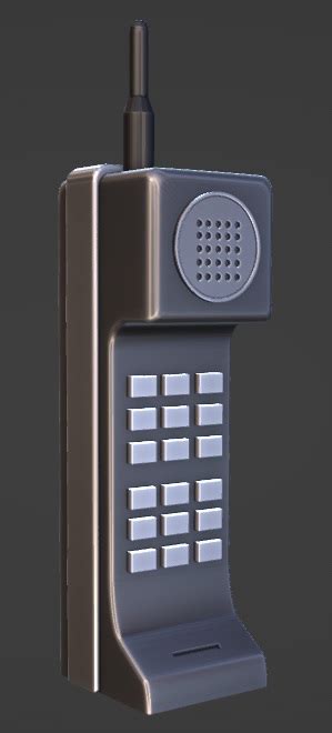 📞 Vintage Mobile Phone・ Stl File For 3d Printing・cults