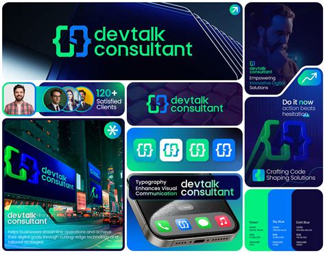 devtalk consultant web developer branding design behance