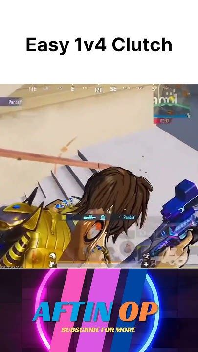 Solo Vs Squad Easy 1v4 Clutch In Bgmi 👍 Youtube