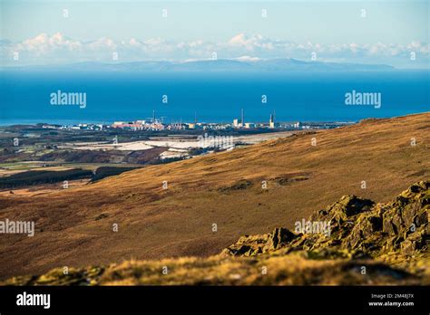 Seascale Sellafield Nuclear Power Plant On The Edge Of The Lake