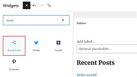How To Add Social Media Icons In Your Wordpress Sidebar Utibe Inyang