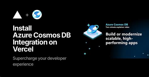 Azure Cosmos DB for Vercel
