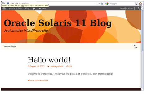 Oracle Solaris In The Cloud