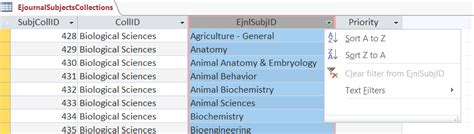 Ms Access Filter Lookup Option For Odbc Linked Table Stack Overflow