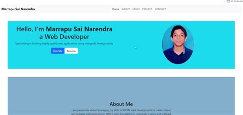 Sai Narendra On Linkedin As Part Of My Full Stack Internship At