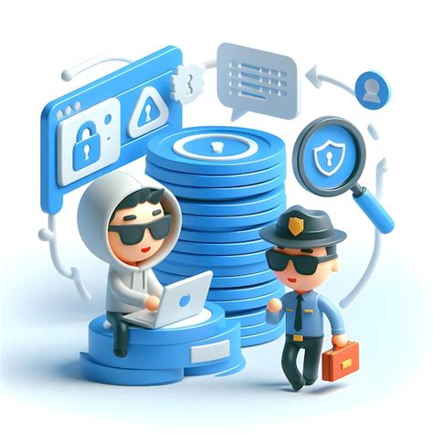 Premium Photo Data Breach Investigator Concept As Searching Through Digital Clues With White