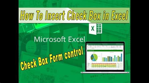 How To Insert Check Box In Excel YouTube