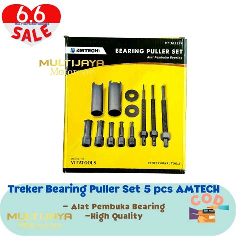 Treker Bearing Puller Set 5 Pcs Treker Lepas Pembuka Bearing Laher
