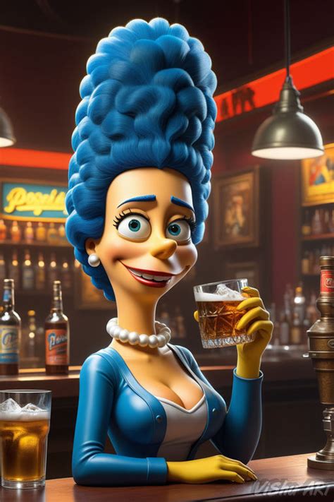 Marge Simpson By Sintarin On Deviantart