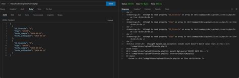 hacer múltiples registros solicitud post api con php y consumida desde