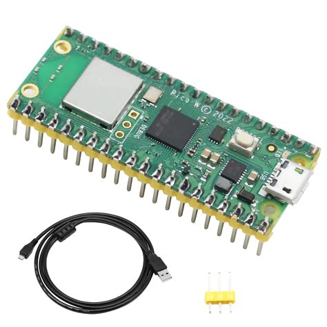 Pico W Raspberry Pi Microcontroller Board With Wifi Pre Soldered Header Support 2 4 5 Ghz