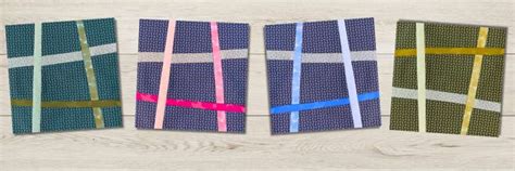 Improv Block With Narrow Strips Quilt Block