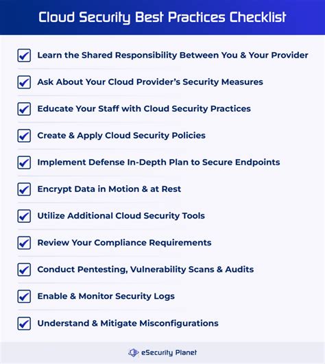 11 Cloud Security Best Practices Tips