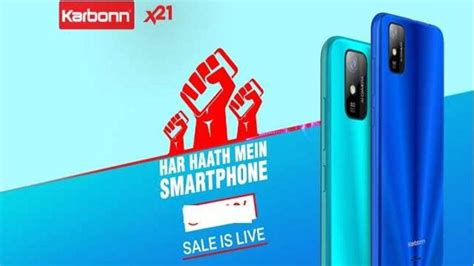 Karbonn X21 Goes Official In India At Rs 5 000
