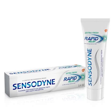 Rapid Relief Sensitive Toothpaste Sensitive Teeth Treatment 34