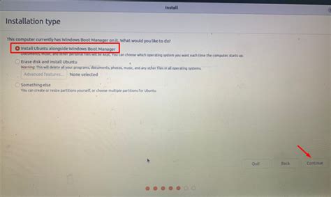 how to install ubuntu alongside windows boot manager its linux foss