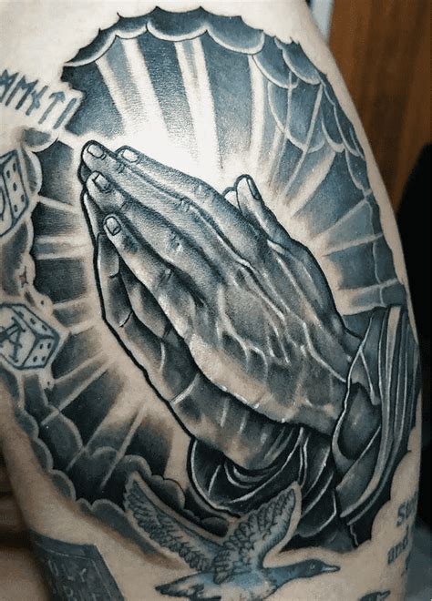 Praying Hands Tattoo Design Ideas Images