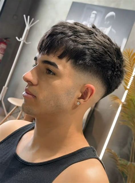 Taper Fade With Fringe