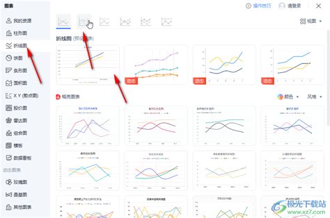 Wps Excel折线图怎么做 Wps Excel做折线图的详细教程 极光下载站 Wps Excel折线图怎么做 Wps Excel做折线图的详细教程 极光下载站