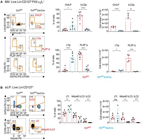 transcription factor tcf 1 regulates the functions but not the