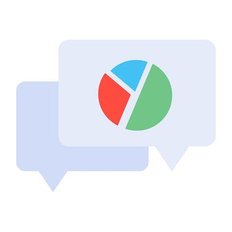 Premium Vector Flat Trendy Icon Of A Chat Bubble