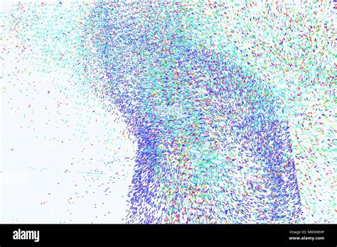 Abstract Background With Shape Of Motion Particle Or Random Pattern