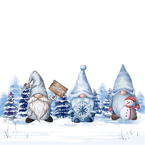 Gnomo De Navidad De Invierno Png Invierno Navidad Enano Png Y Psd