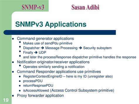 User Based Security Model USM For The SNMP V Ppt Download