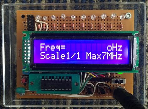 周波数カウンタ pic16f84a pic18f1320 frequency counter using 8 bit 18 pin