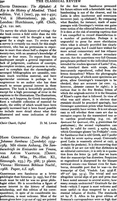 David Diringer The Alphabet A Key To The History Of Mankind Third Edition Vol I Text Pp