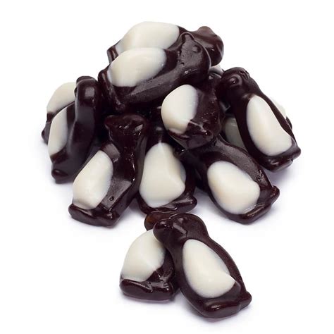 Efrutti Black And White Gummy Penguins Candy 1kg Bag Bestcandyshop