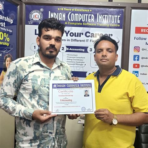 Indian Computer Institue On Linkedin Regularclass Computerclass